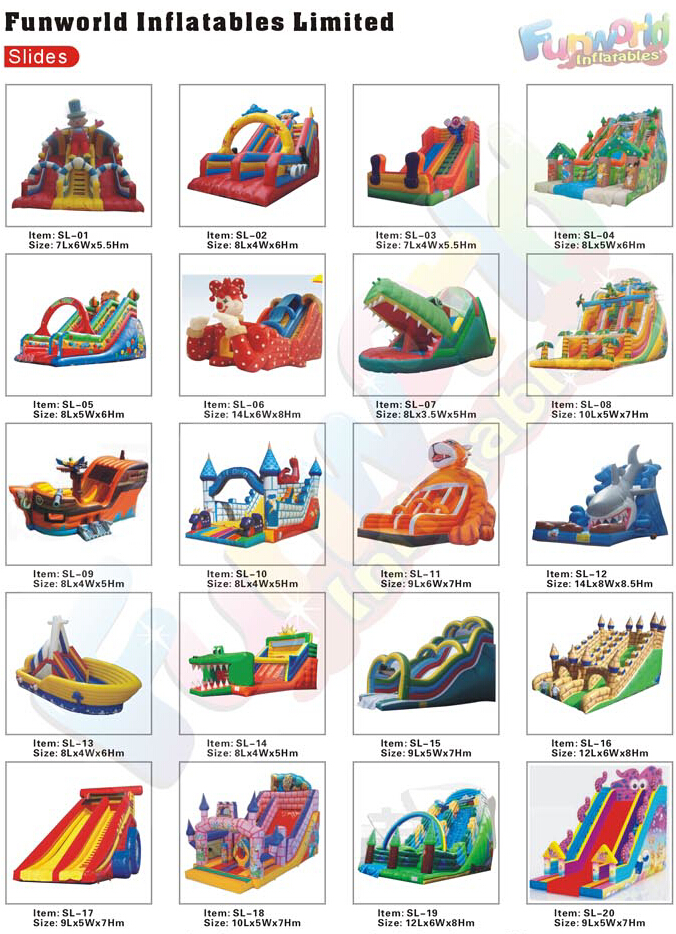 Kids Inflatable Inflatable Corkscrew Water Slide Yellow For Business