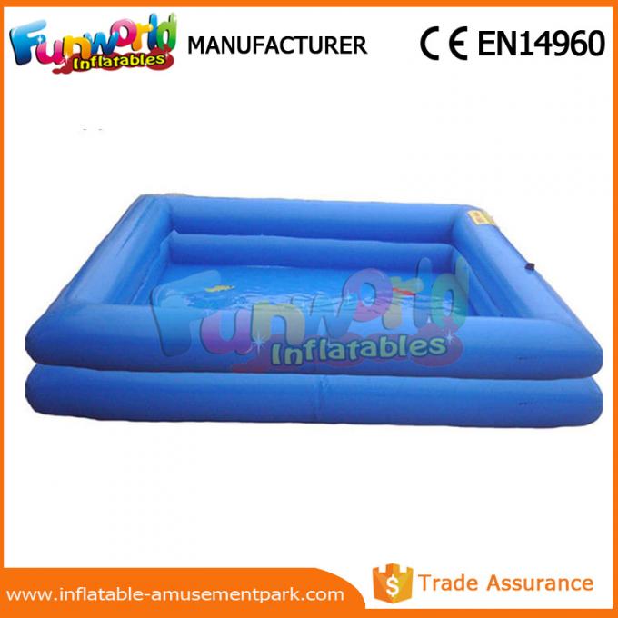 Circle / Square Large Adult Inflatable Swimming Pool Commercial ...