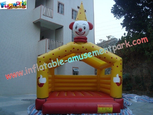 Customized Kids Inflatable Clown House Commercial Bouncy Castles For ...
