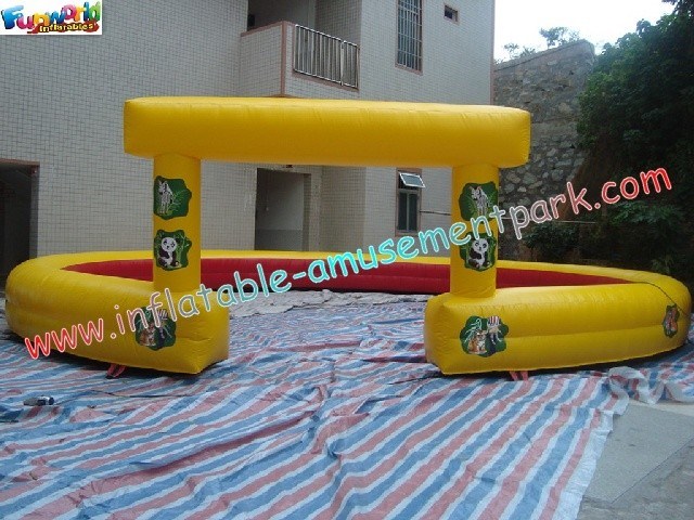 Car Race Track With High-Quality PVC Tarpaulin Inflatable Sports Games ...