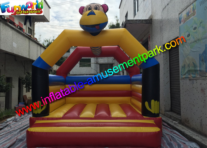 Customized Tiger Kids Inflatable Jumper Commercial Bounce Houses For ...