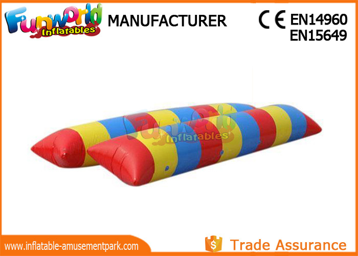 Jumping Sport Games Inflatable Water Toys , Water Blob Inflatable Water ...