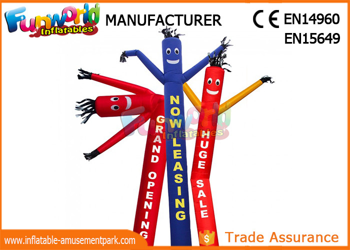 Nylon Inflatable Sky Dancer For Trade Show / Desktop Blow Up ...