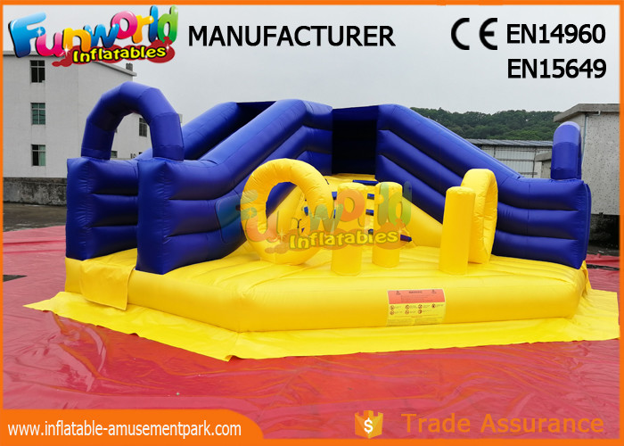 Amusement Park Commercial Inflatable Slide / Blow Up Bounce House