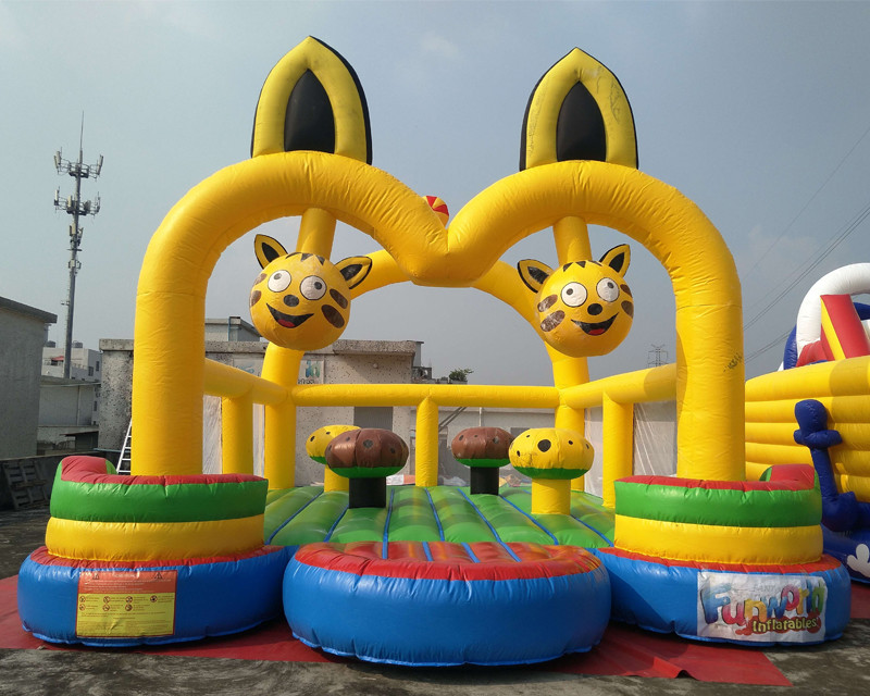 Anime Themed Inflatable Playground Equipment For Children Healthy And ...