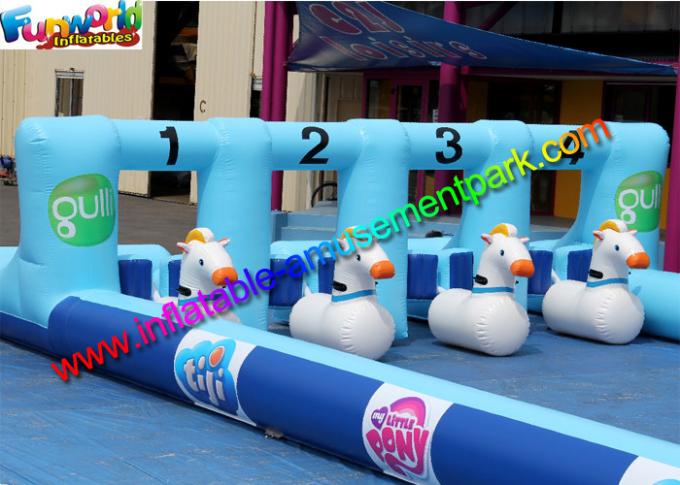 Pony Hopper Inflatable Sports Games Inflatable Race Horse , Inflatable ...